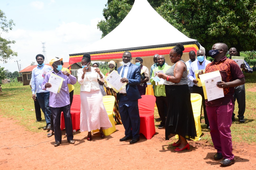 Minister Judith Nabakooba Gives Mbale Locals 828 Land Titles - Real ...